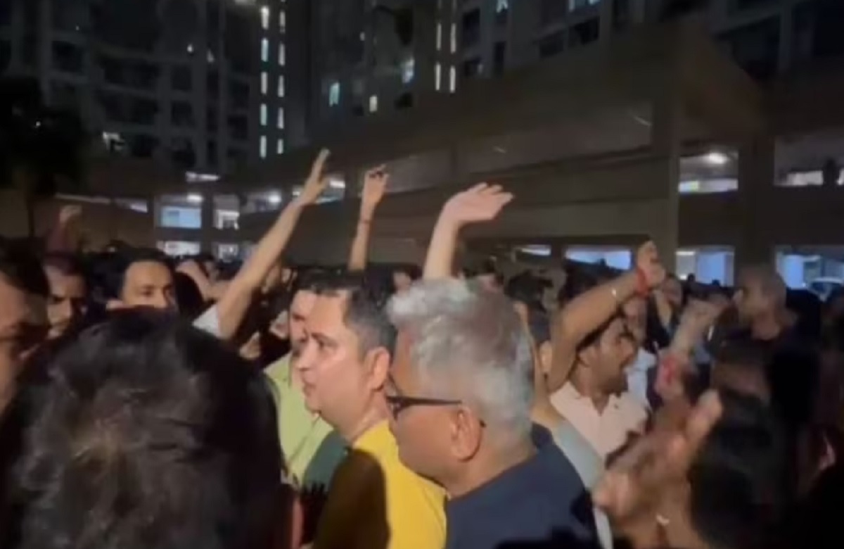 Protest against goats brought for sacrifice on Bakrid